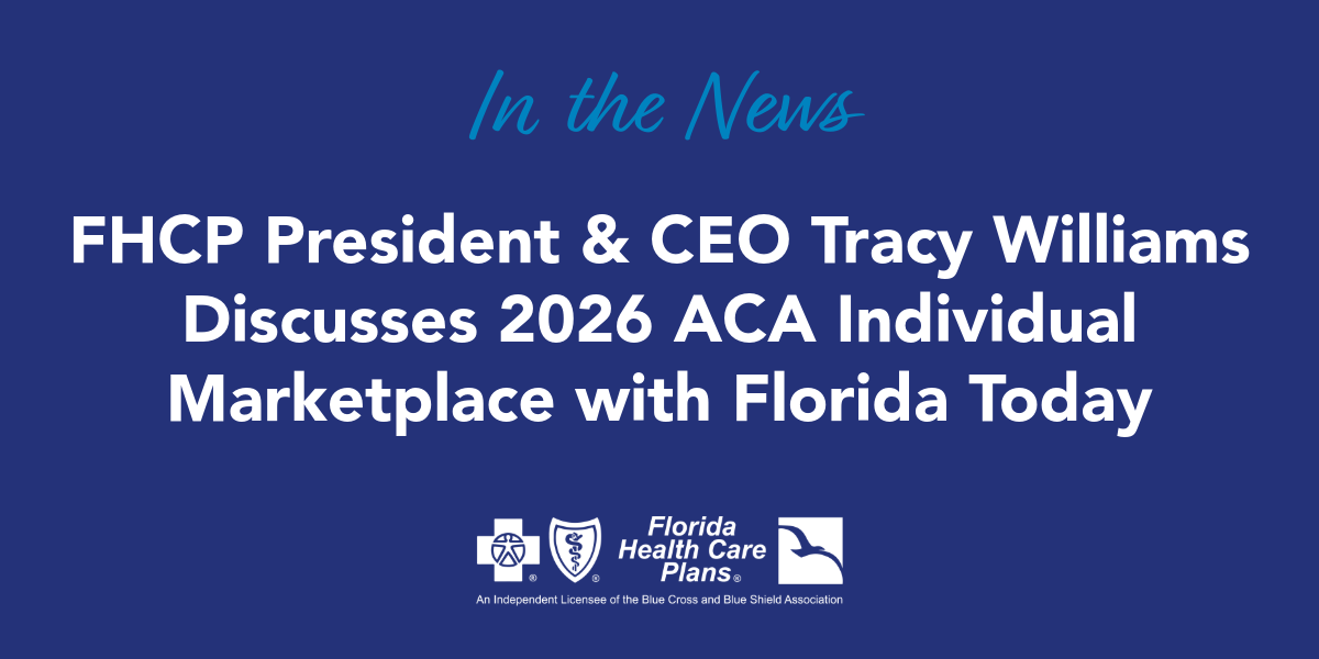 FHCP President & CEO Tracy Williams Discusses 2026 ACA Individual ...